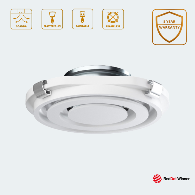 Performance Circle Gypsum Diffusers | Ventmann UK – Ventmann UK Ltd.